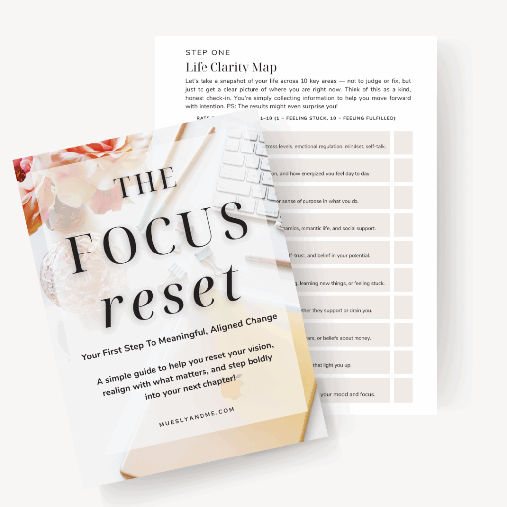 The Focus Reset - Muesly & Me